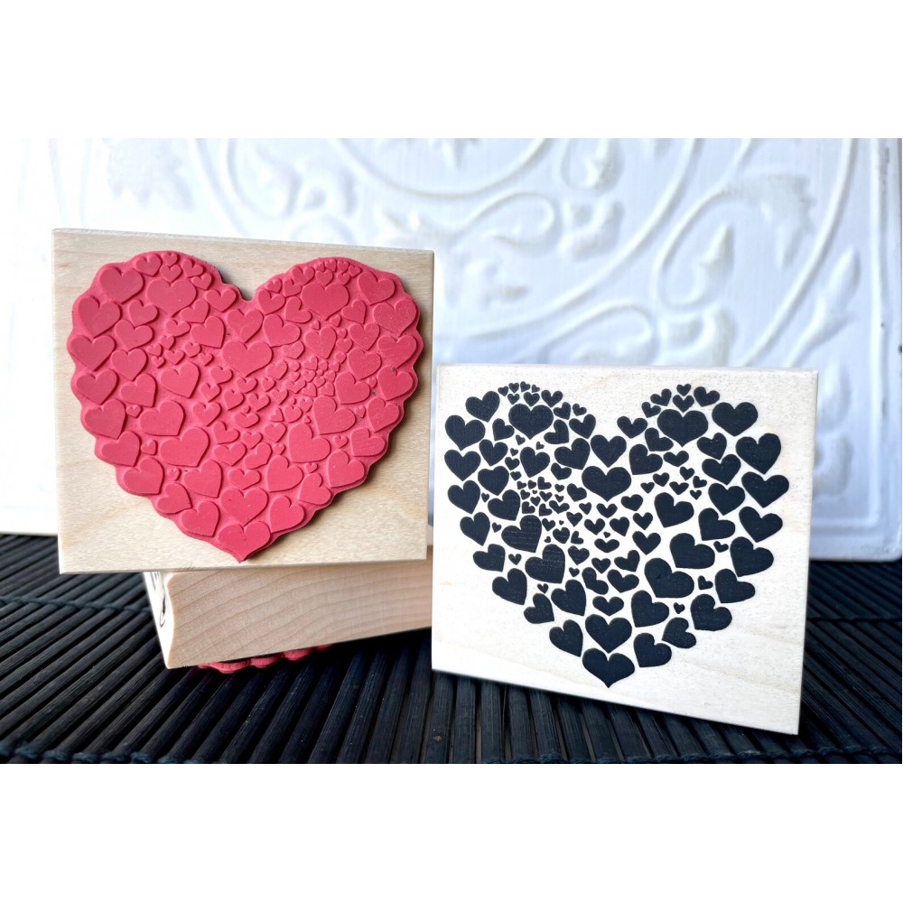 Lovey Doves Rubber Stamp