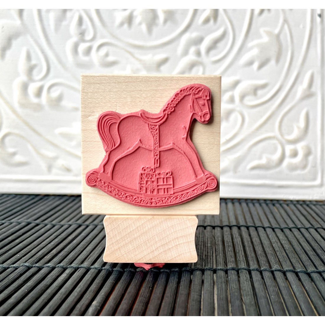 Rocking Horse Rubber Stamp from The Old Island Stamp Company