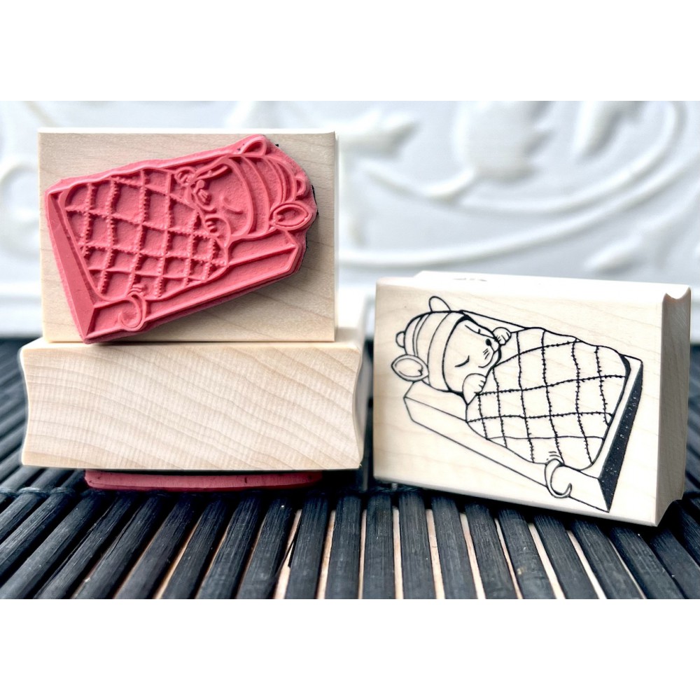 Matchbox Mouse Rubber Stamp from The Old Island Stamp Company
