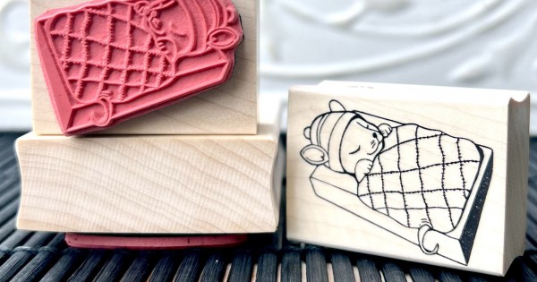 Matchbox Mouse Rubber Stamp from The Old Island Stamp Company