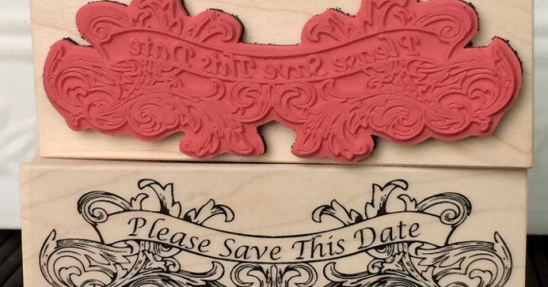 Please Save This Date - Save The Date Rubber Stamp from The Old Island ...