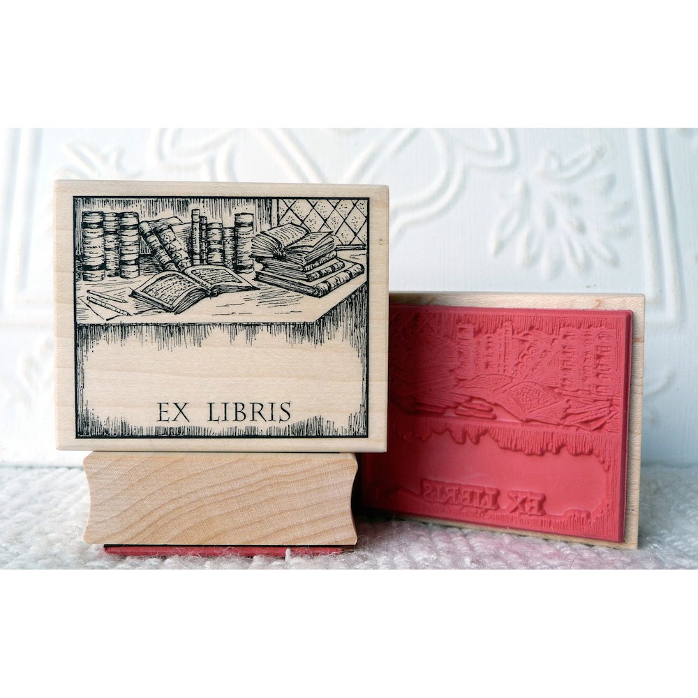 Ex Libris Rubber Stamp