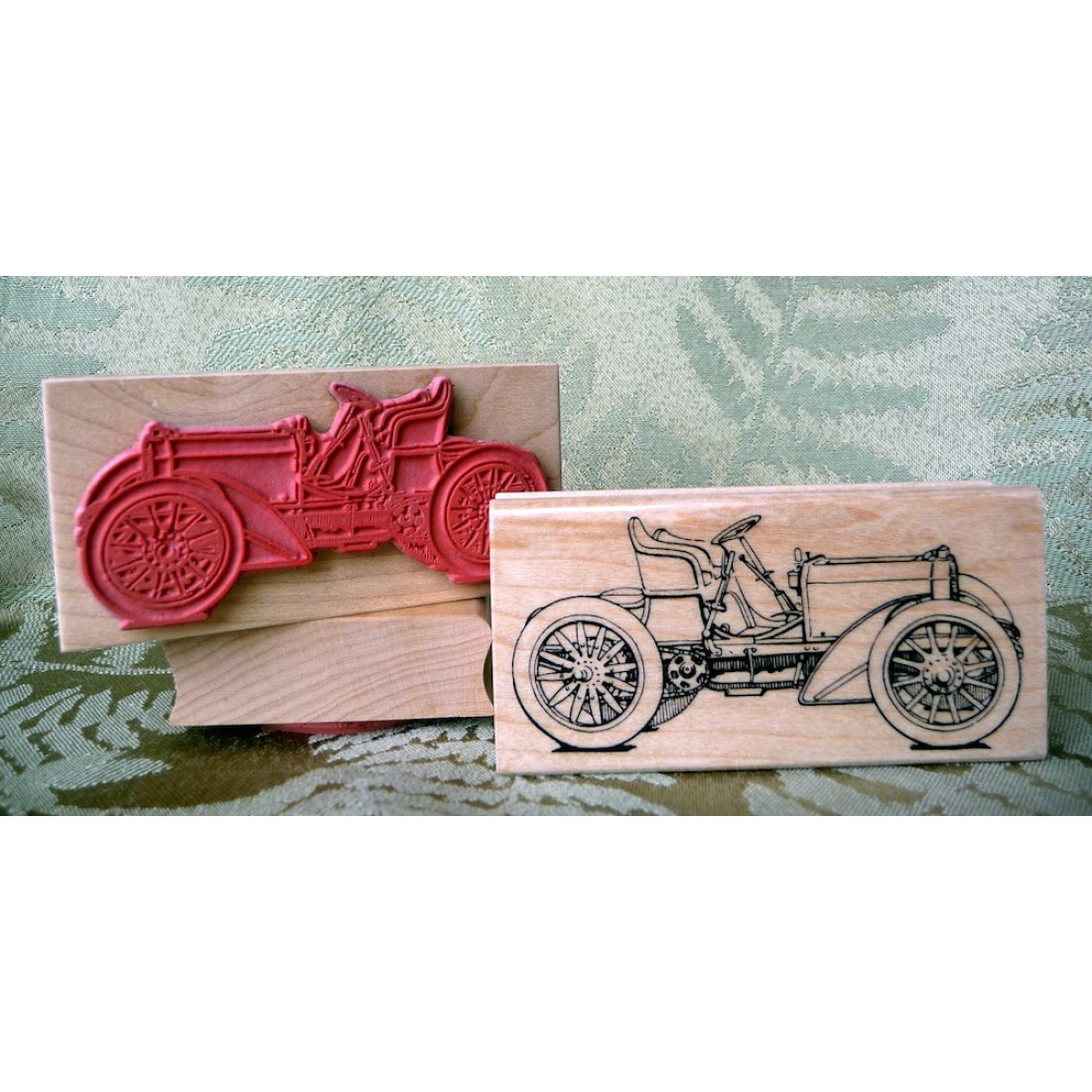 Vintage Mecedes Rubber Stamp