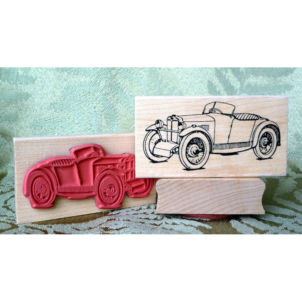 1929-MG Midget Rubber Stamp