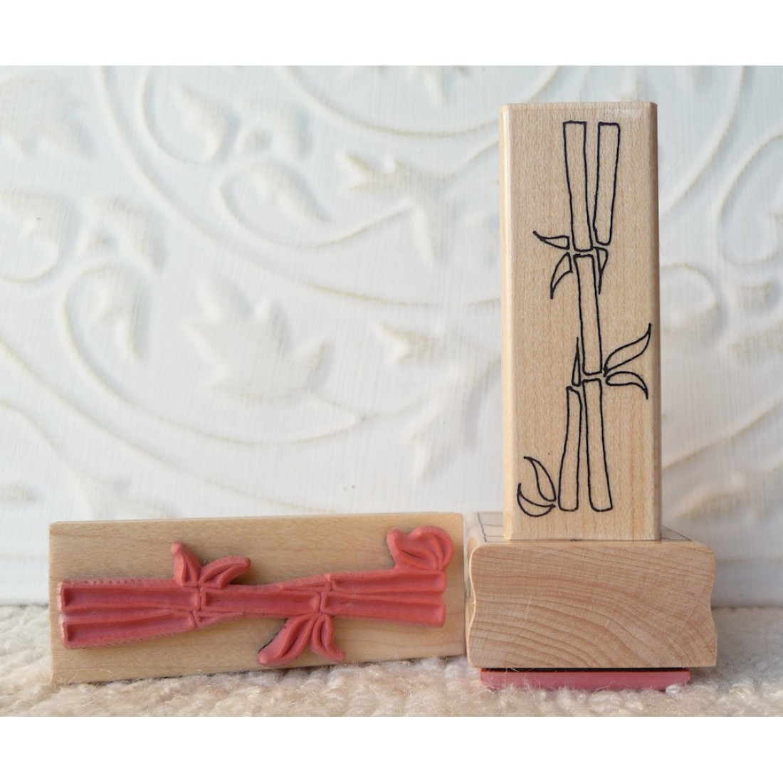 Bamboo Rubber Stamp