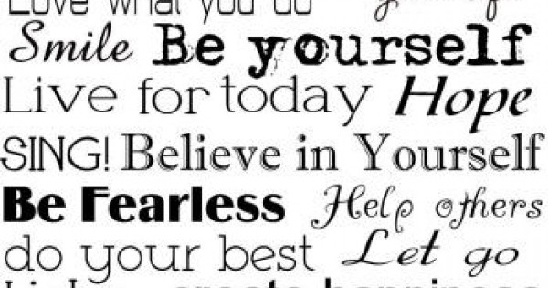 Inspiration Block Rubber Stamp