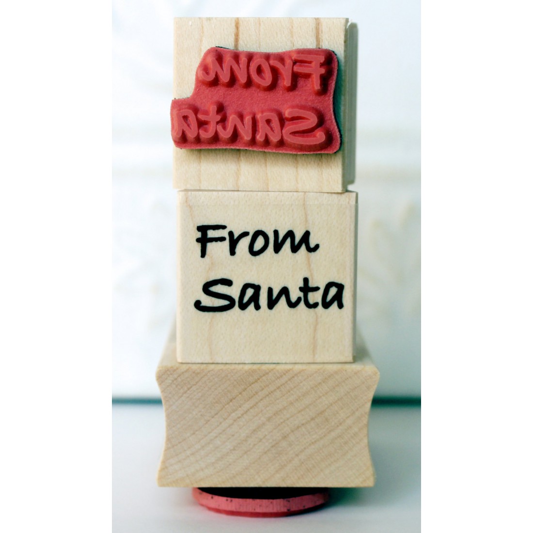 From Santa Rubber Stamp