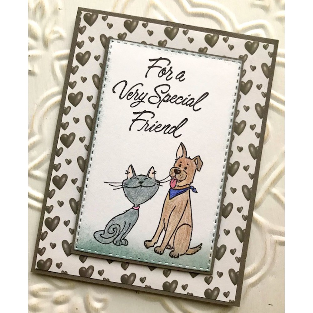 Hound Dog Rubber Stamp from The Old Island Stamp Company