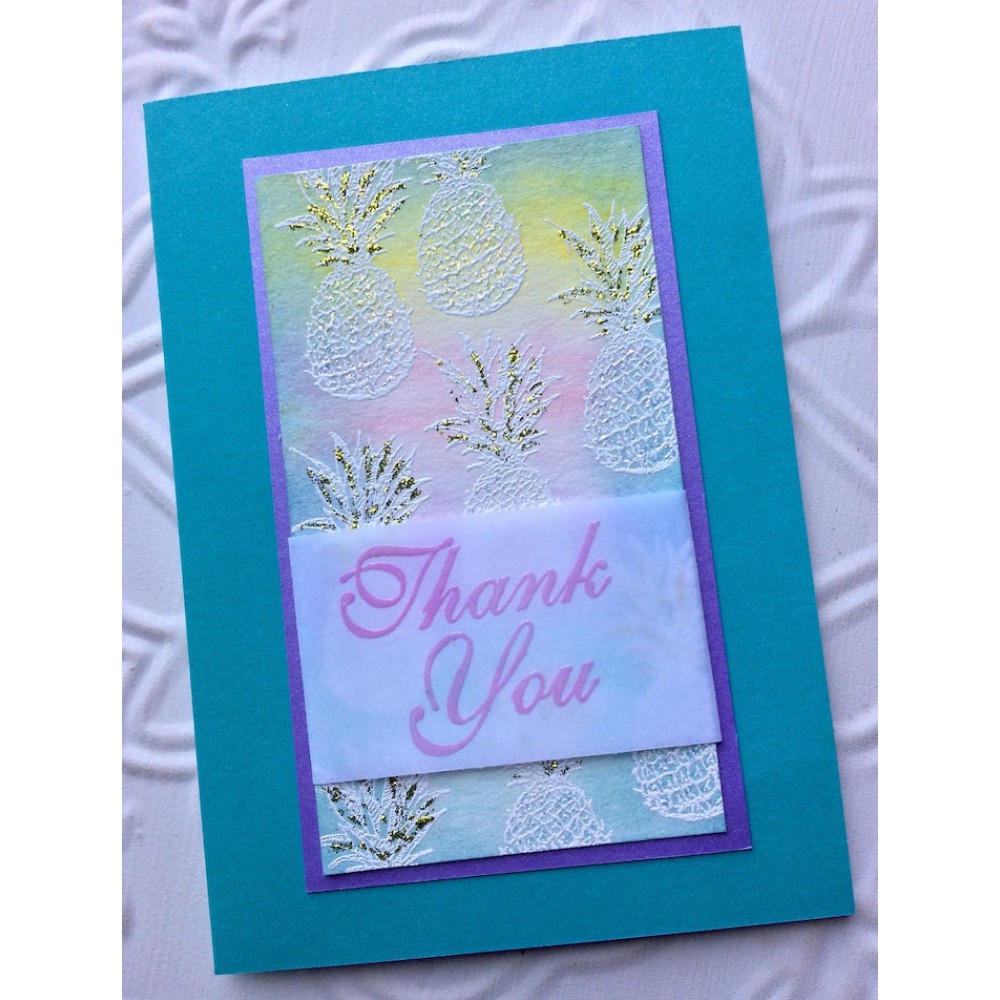 Thank You Rubber Stamp