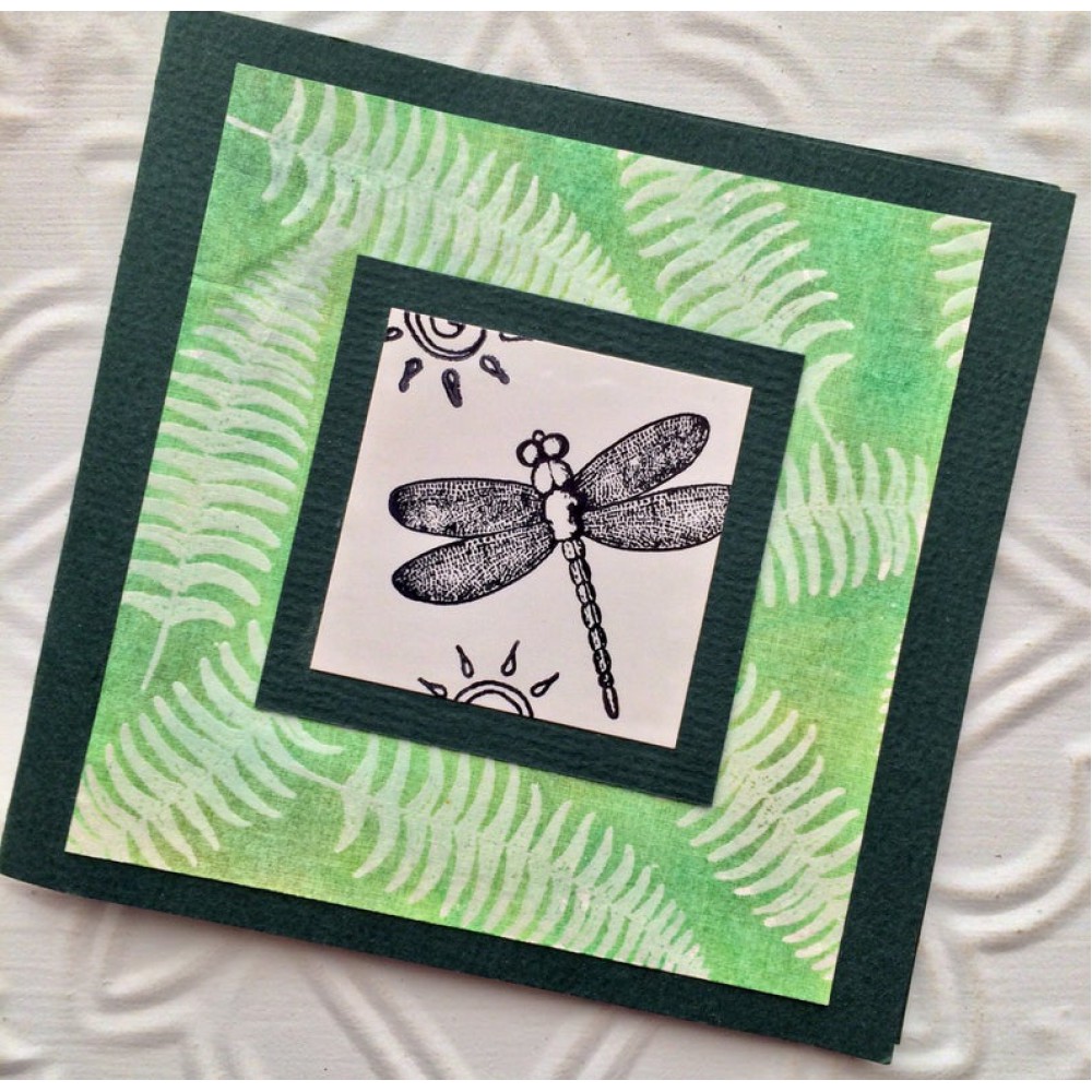 Dragonfly Rubber Stamp