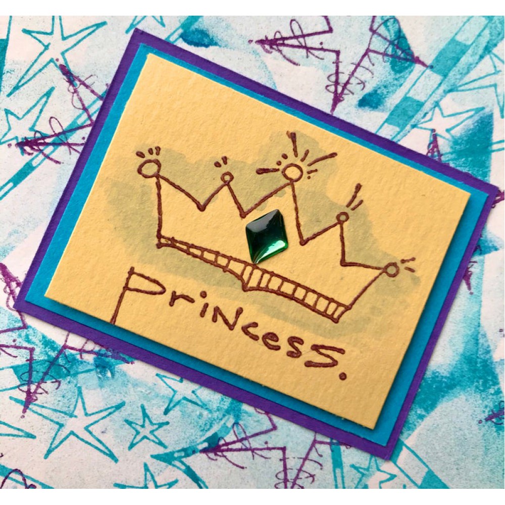 Princess Rubber Stamp