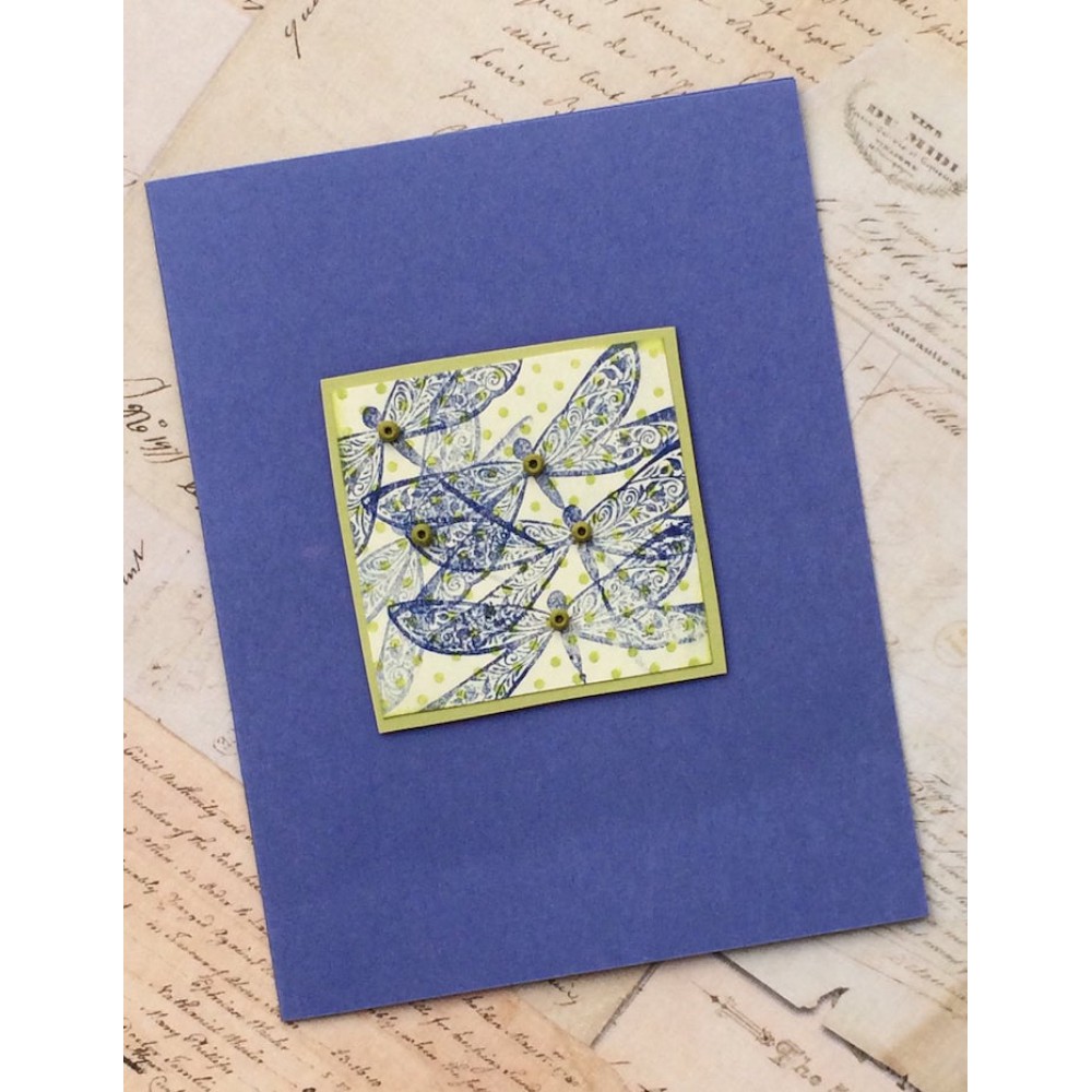 Dawne's Dragonfly Rubber Stamp